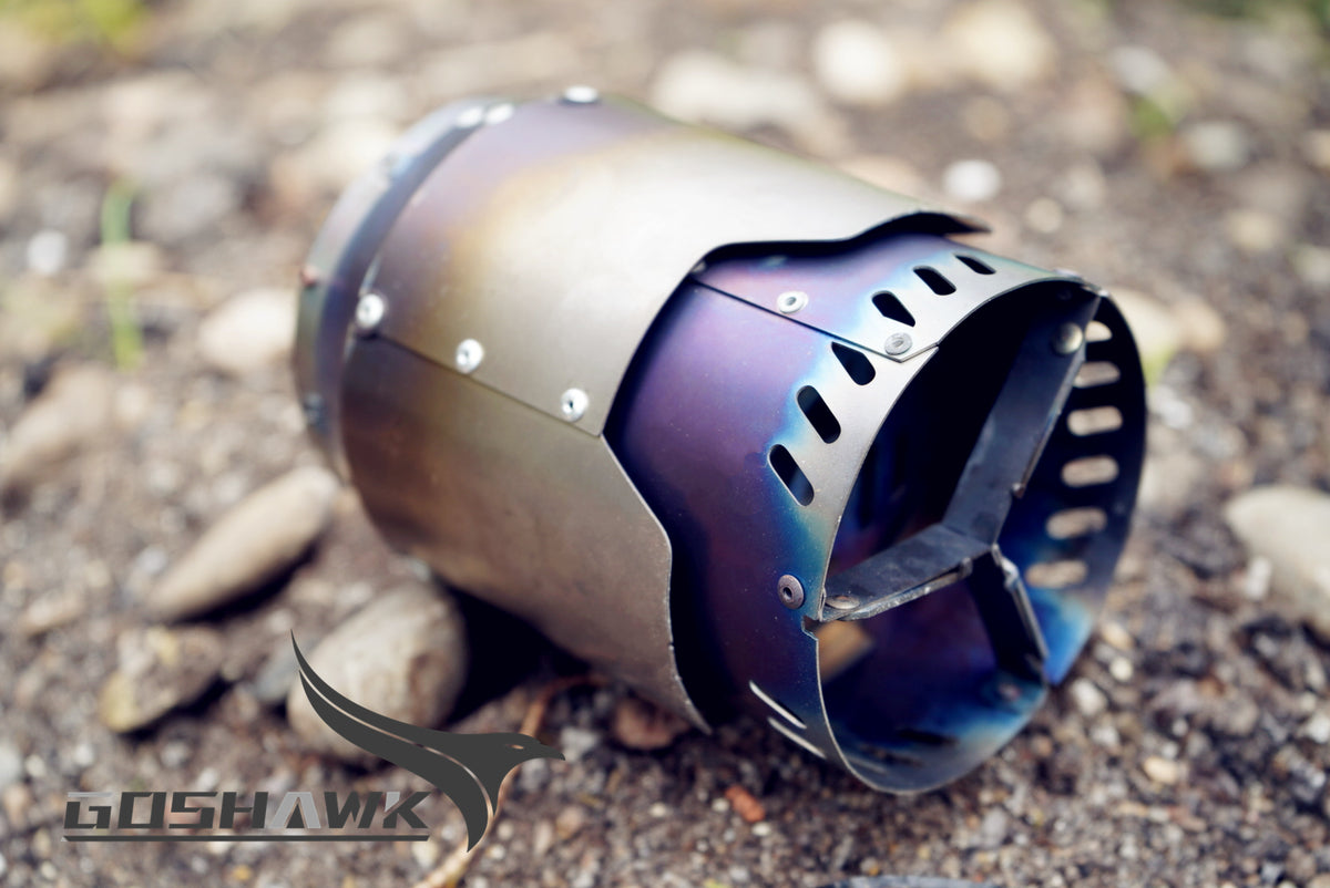 Goshawk Titanium Wood-gas Stove Atomic EDDY-206 NEW!!! – Goshawk-Hiking