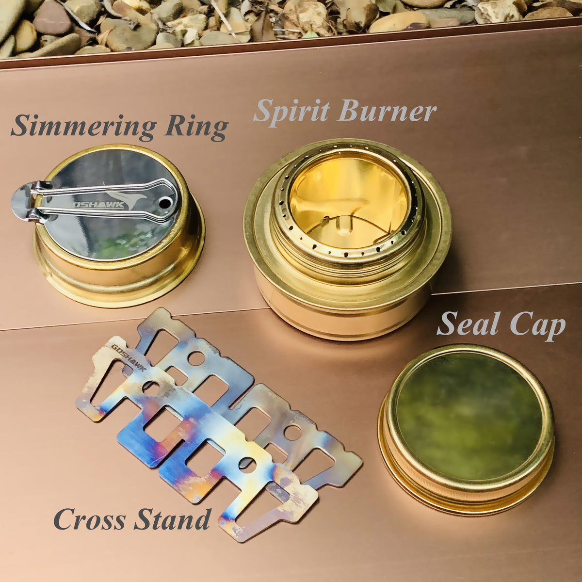 Spirit Bunner & Simmering Ring & Cross Stand Fit Trangia For Outdoor ...